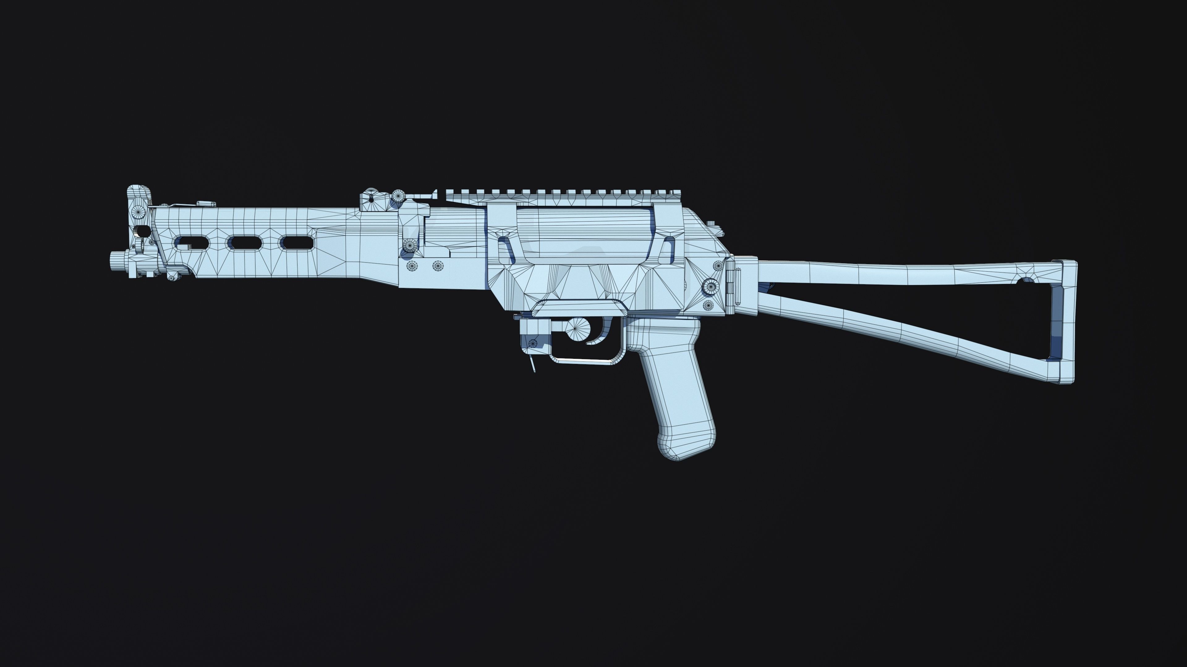 Collection SMG Gun Pack Bundle VR / AR / low-poly | CGTrader