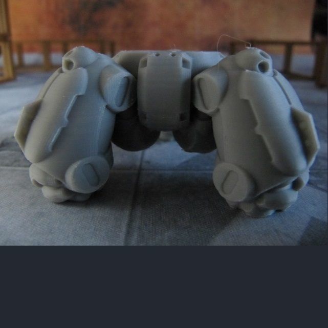 CHIBI-TECH SD - TRIDENT CHASSIS 3D model 3D printable | CGTrader