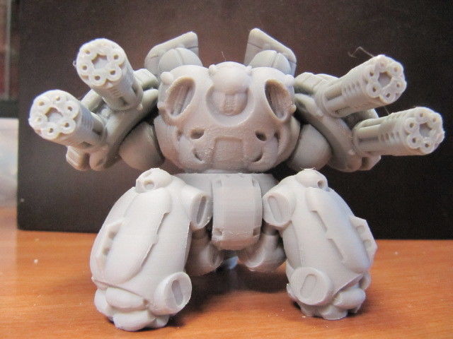 CHIBI-TECH SD - HAVOC CHASSIS 3D model 3D printable | CGTrader