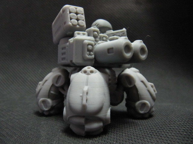 CHIBI-TECH SD - HAVOC CHASSIS 3D model 3D printable | CGTrader