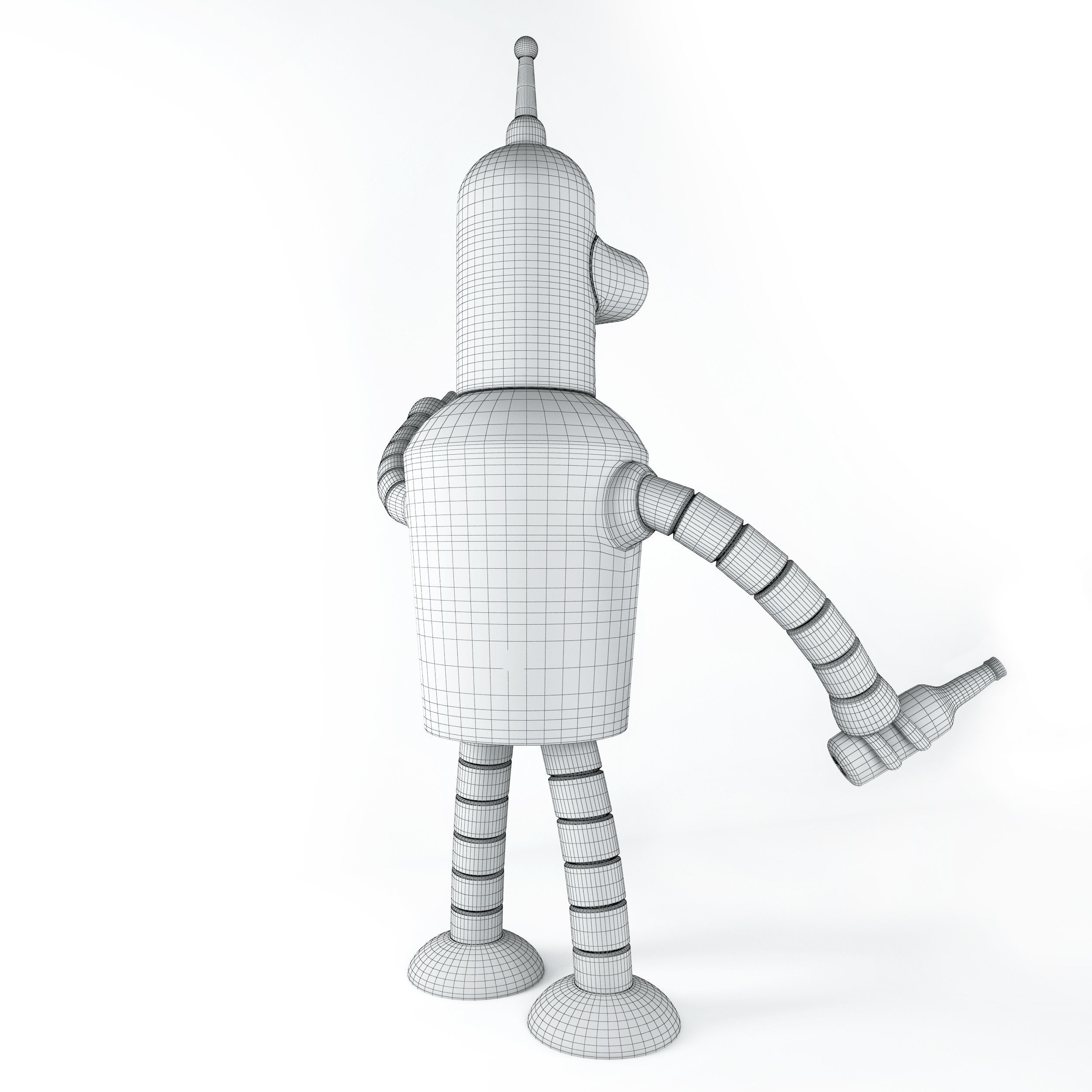 Bender Robot 3D model | CGTrader