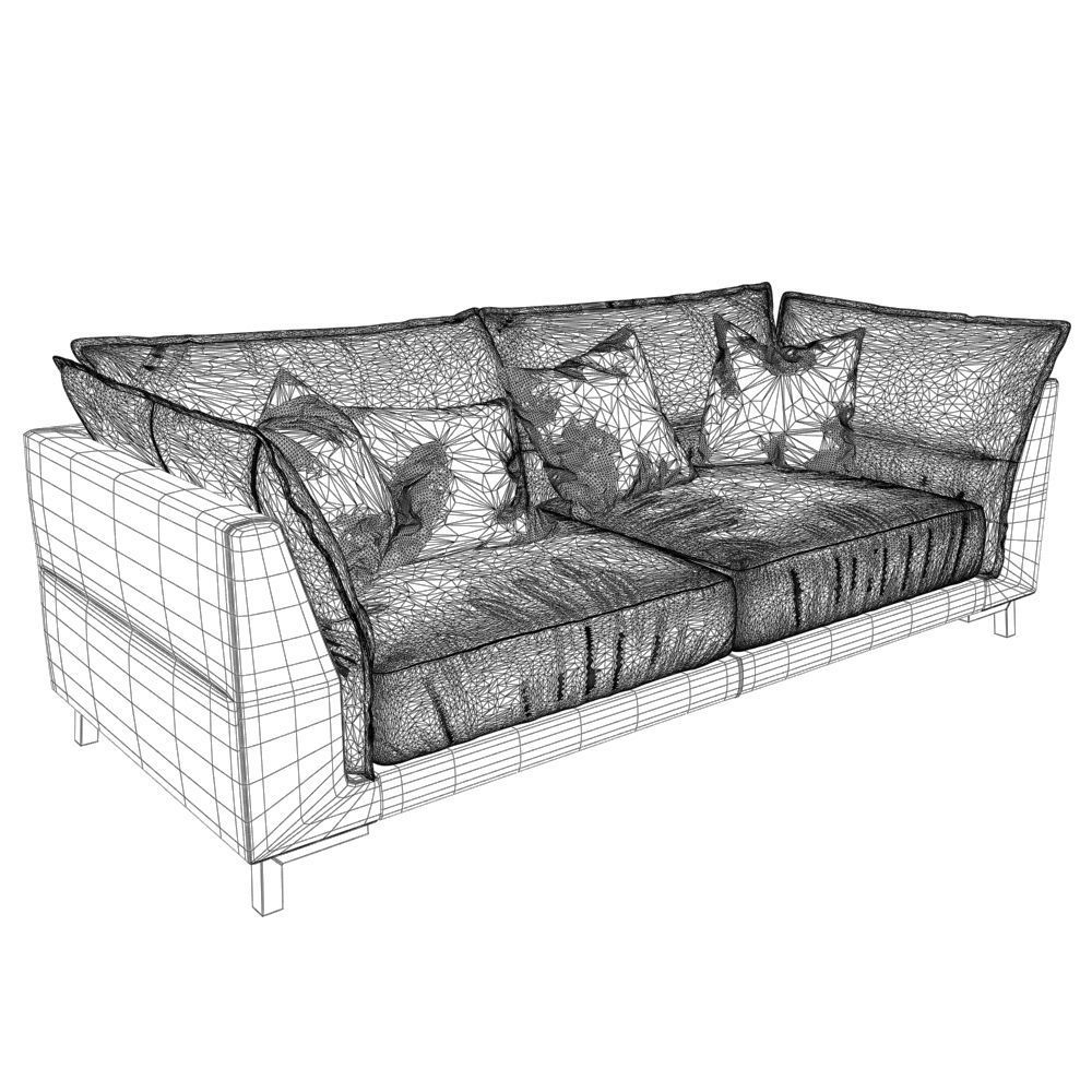 12 Sofa Natuzzi Aplomb 4 3D model | CGTrader