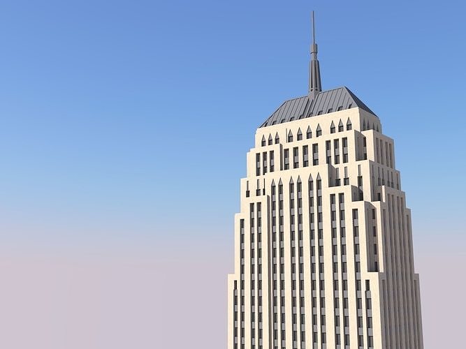 First National Center Oklahoma City 3D model 3D printable | CGTrader