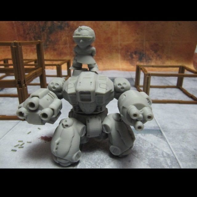 CHIBI-TECH SD - TRIDENT ARM-A VULCAN 3D model 3D printable | CGTrader