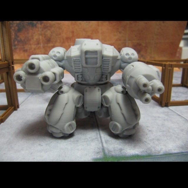 CHIBI-TECH SD - TRIDENT ARM B - C 3D model 3D printable | CGTrader