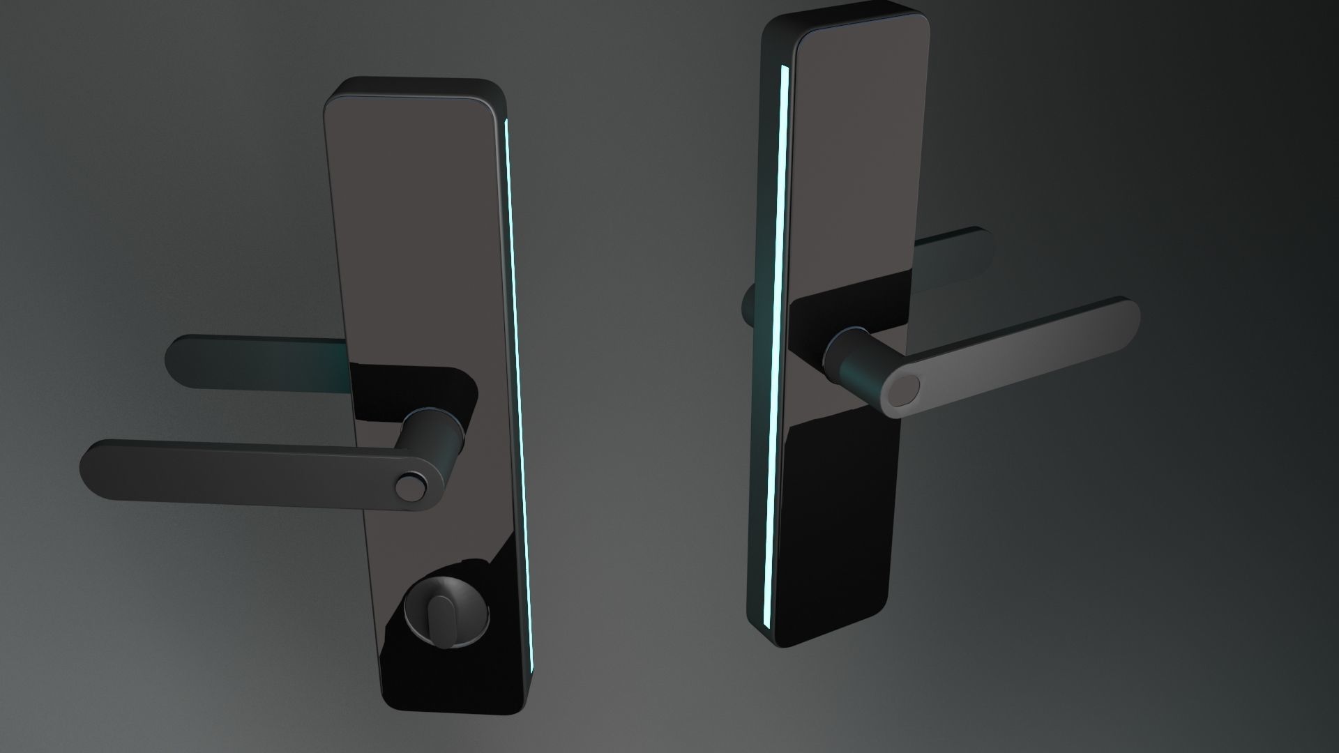 Smart Door Lock 3D model | CGTrader