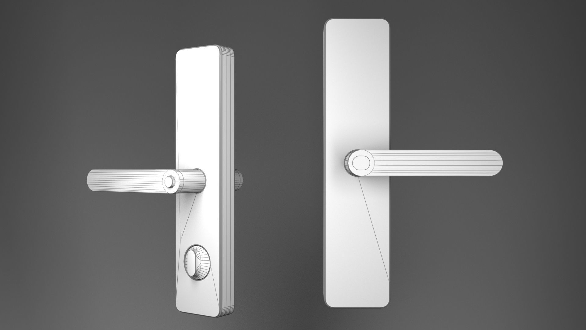 Smart Door Lock 3D model | CGTrader