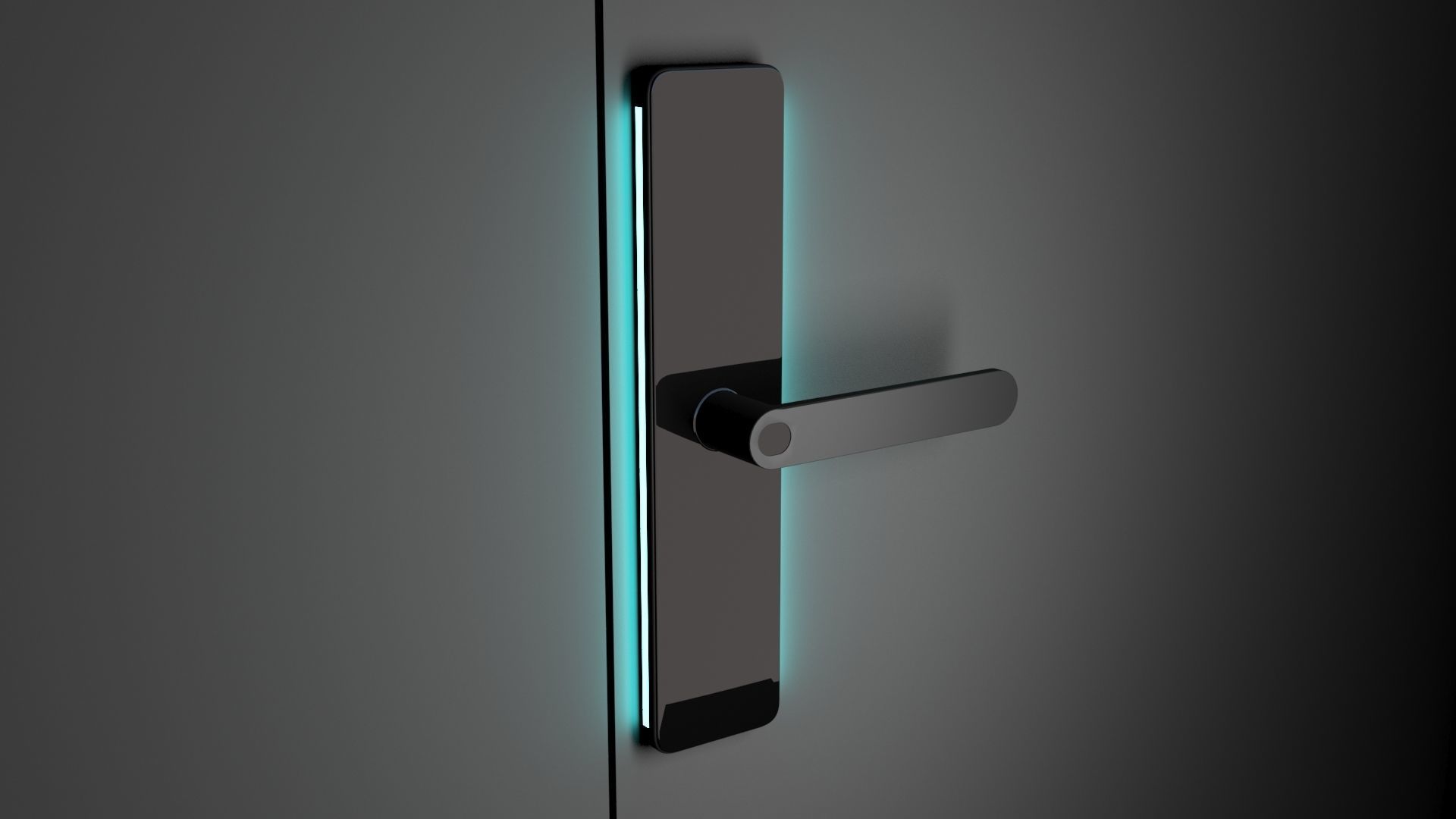 Smart Door Lock 3D model | CGTrader