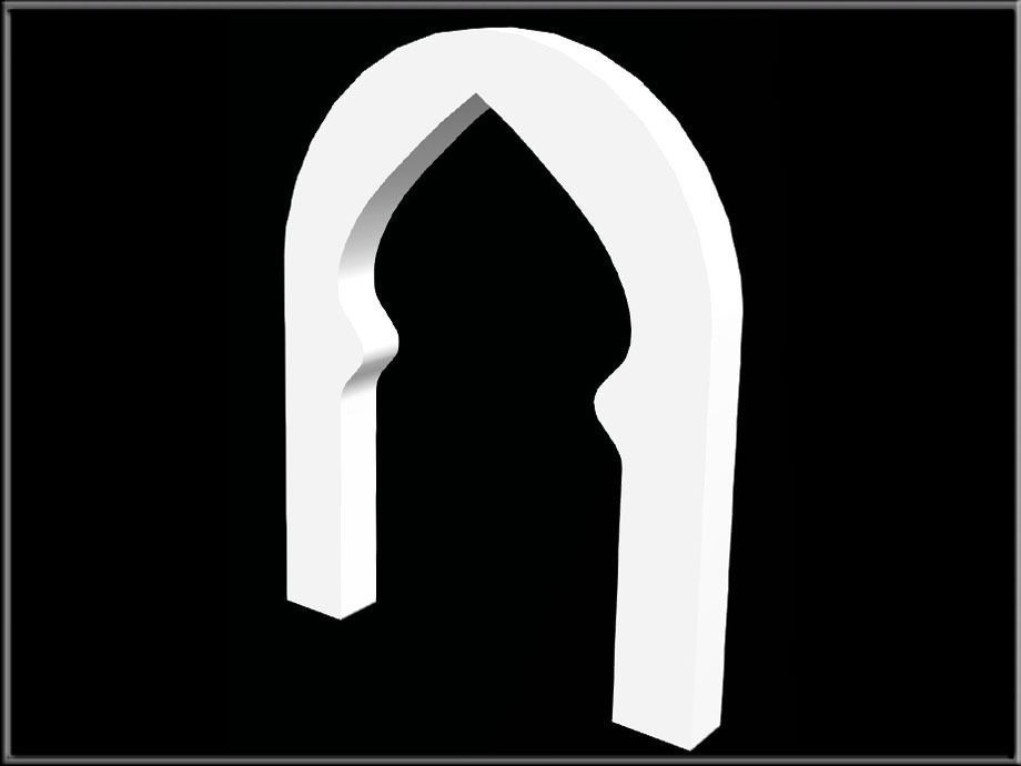 3D model Lancet Arch VR / AR / low-poly | CGTrader