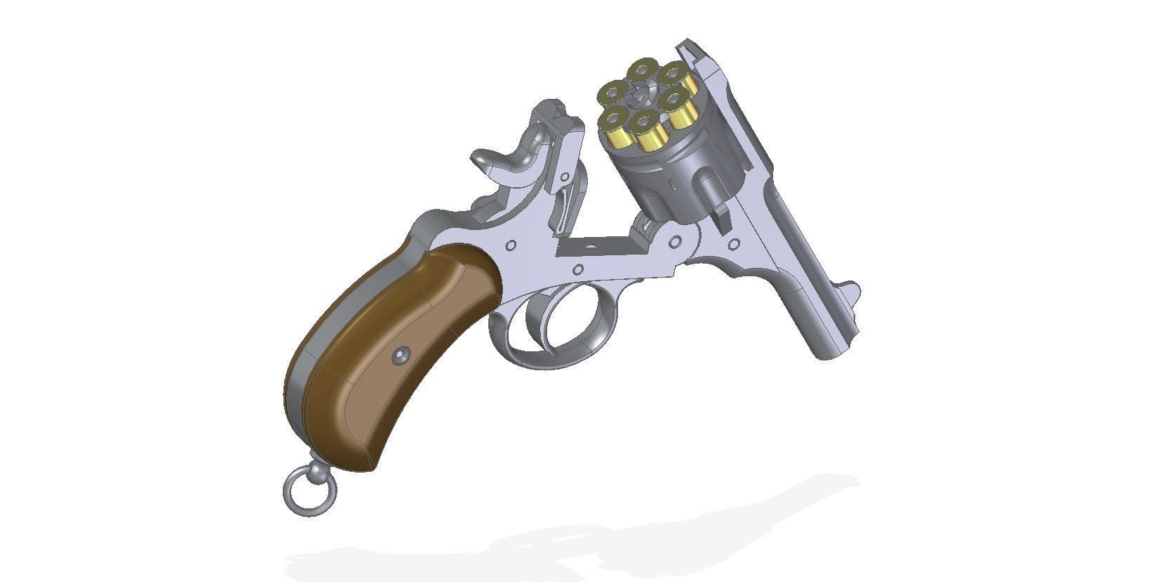 Webley Mk I 3D model | CGTrader