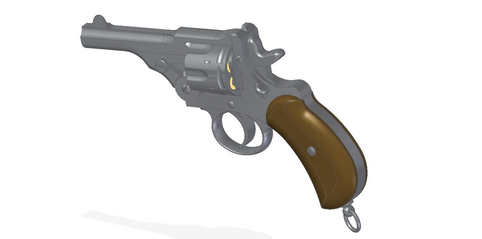 Webley Mk I 3D model | CGTrader
