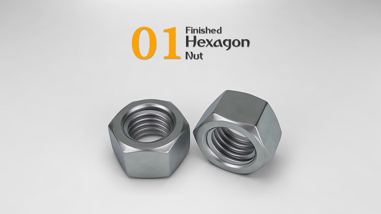 3D model Nuts Collection VR / AR / low-poly | CGTrader