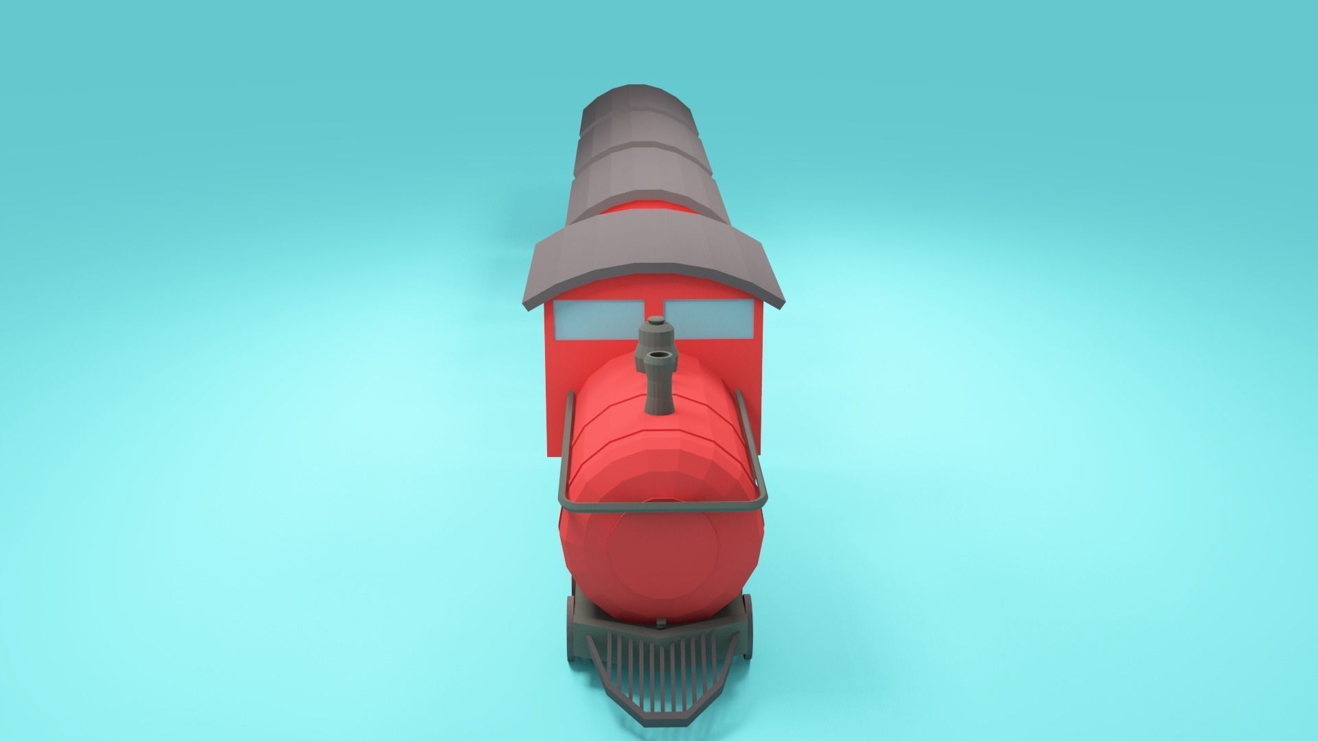 3D model Low-poly cartoon Train 3d model VR / AR / low-poly | CGTrader
