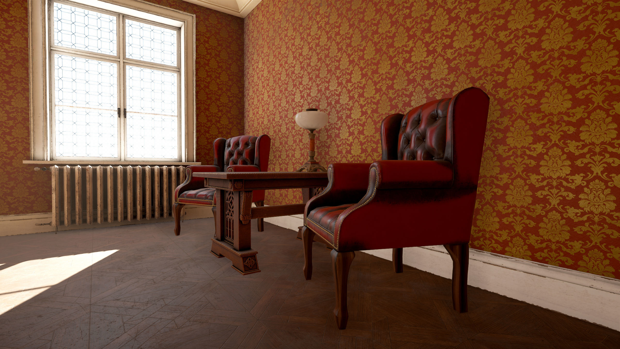 3D model Modular Victorian Interior Mansion - Unity and Unreal Asset ...