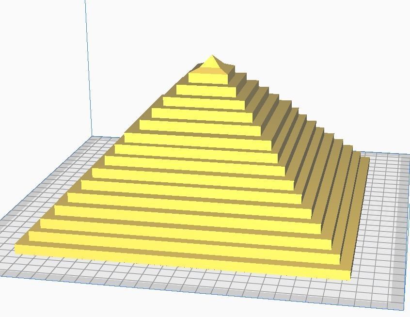 Pyramide egyptian pyramid free 3D model 3D printable | CGTrader