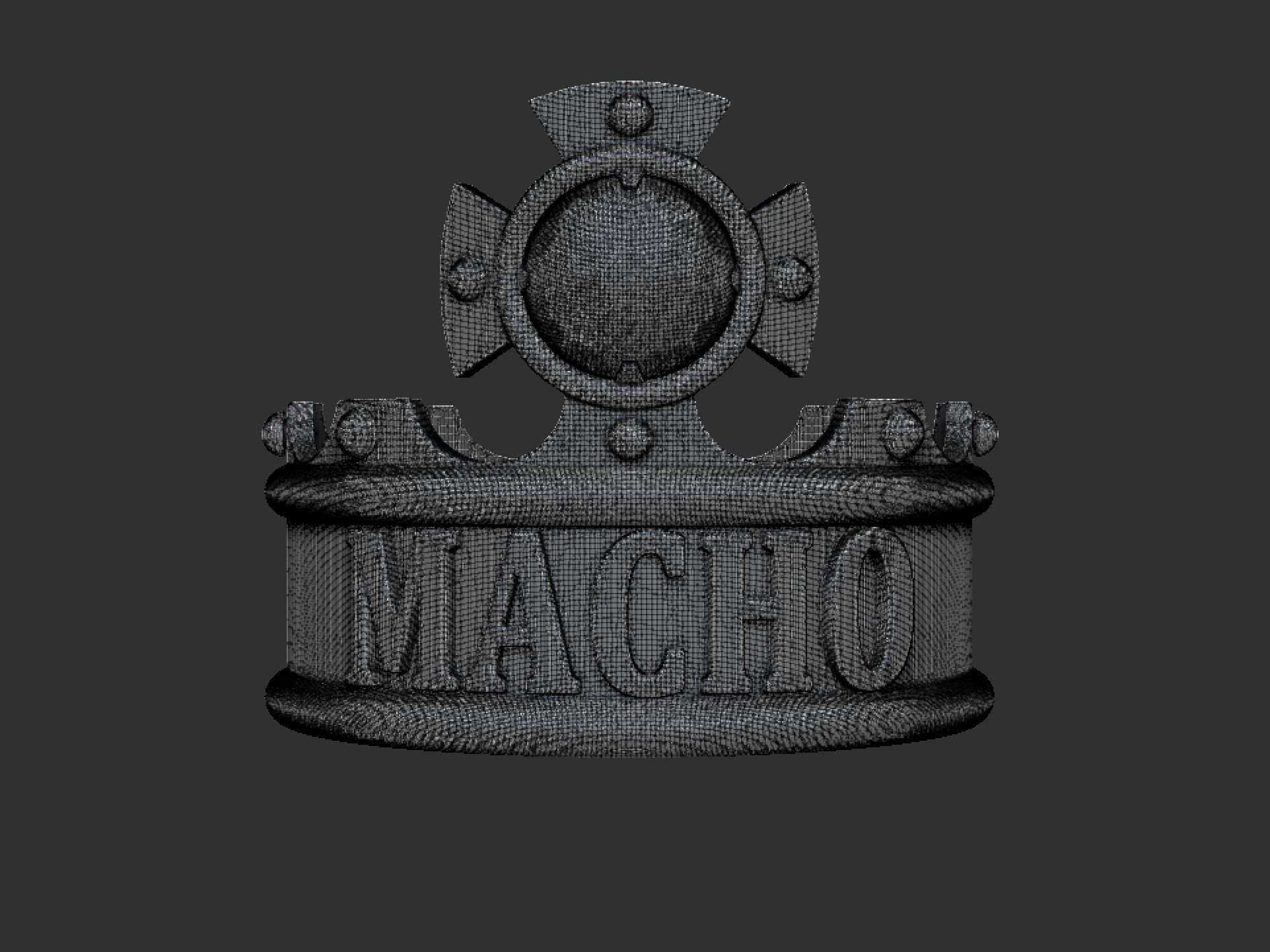 Macho Man Randy Savage Crown and Scepter 3D model 3D printable | CGTrader