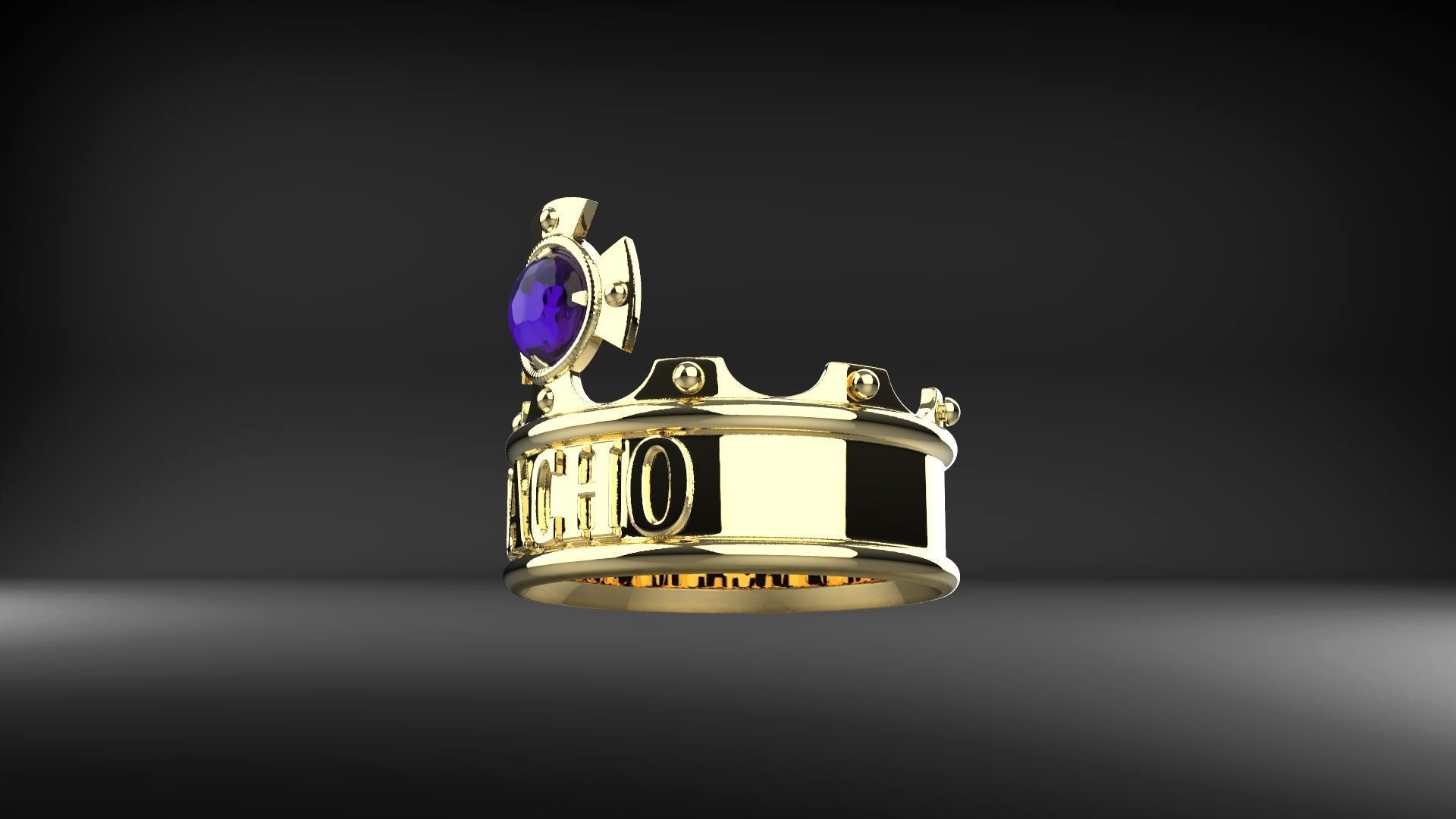 Macho Man Randy Savage Crown and Scepter 3D model 3D printable | CGTrader