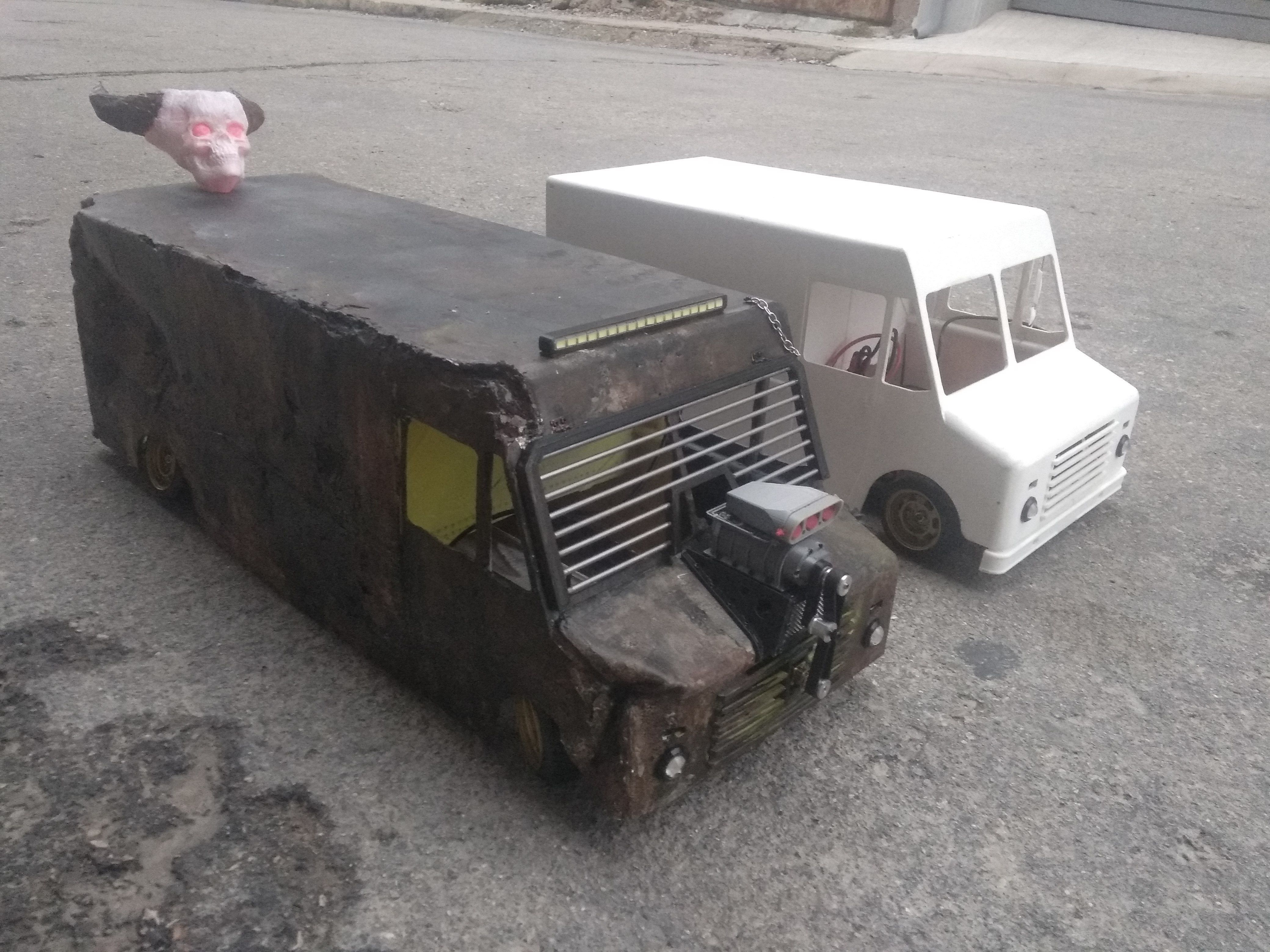 Rc truck mad max rat type drift 3D model 3D printable | CGTrader