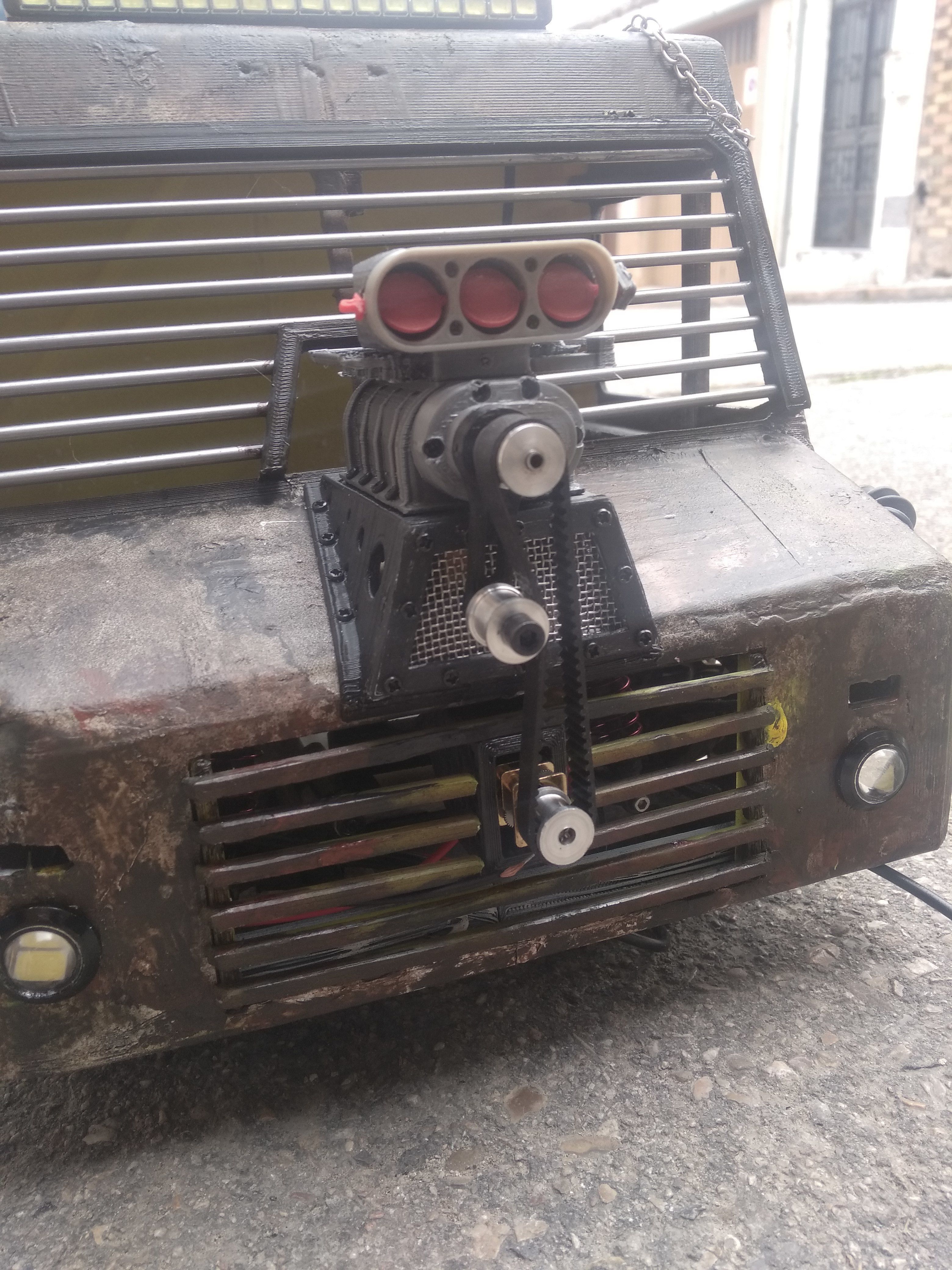 Rc truck mad max rat type drift 3D model 3D printable | CGTrader