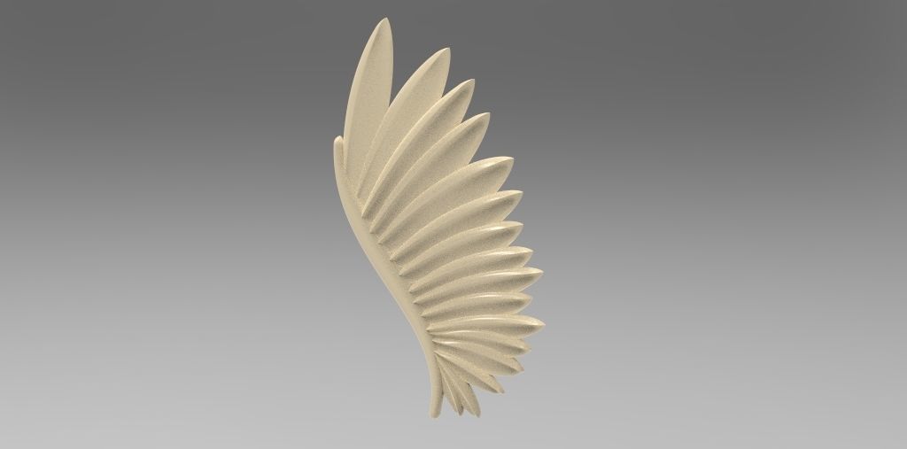Wing model 3D model 3D printable | CGTrader