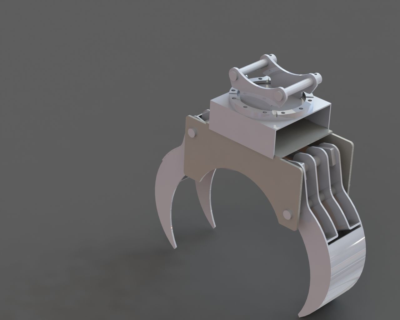 construction equipment attachment 3D model | CGTrader
