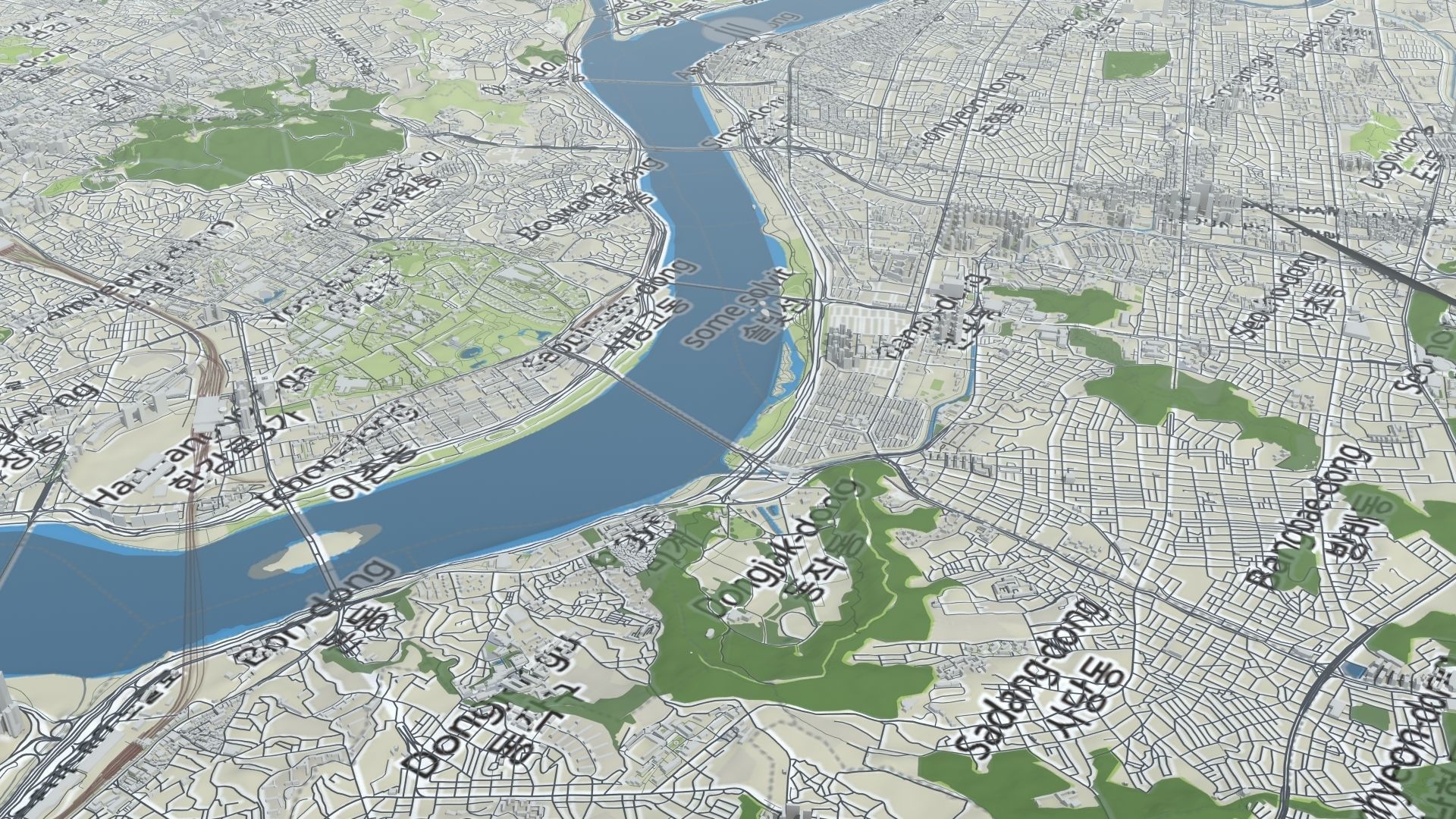 Seoul South Korea 3D model | CGTrader