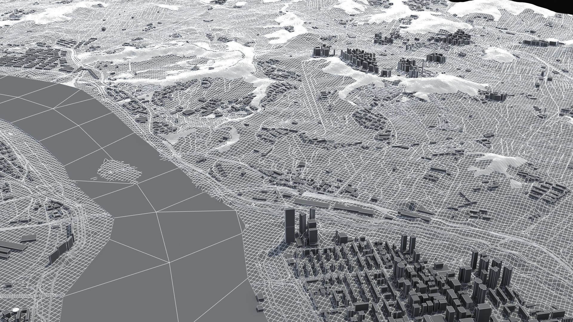 Seoul South Korea 3D model | CGTrader