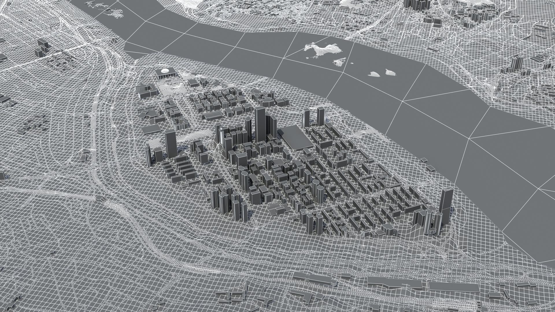 Seoul South Korea 3D model | CGTrader