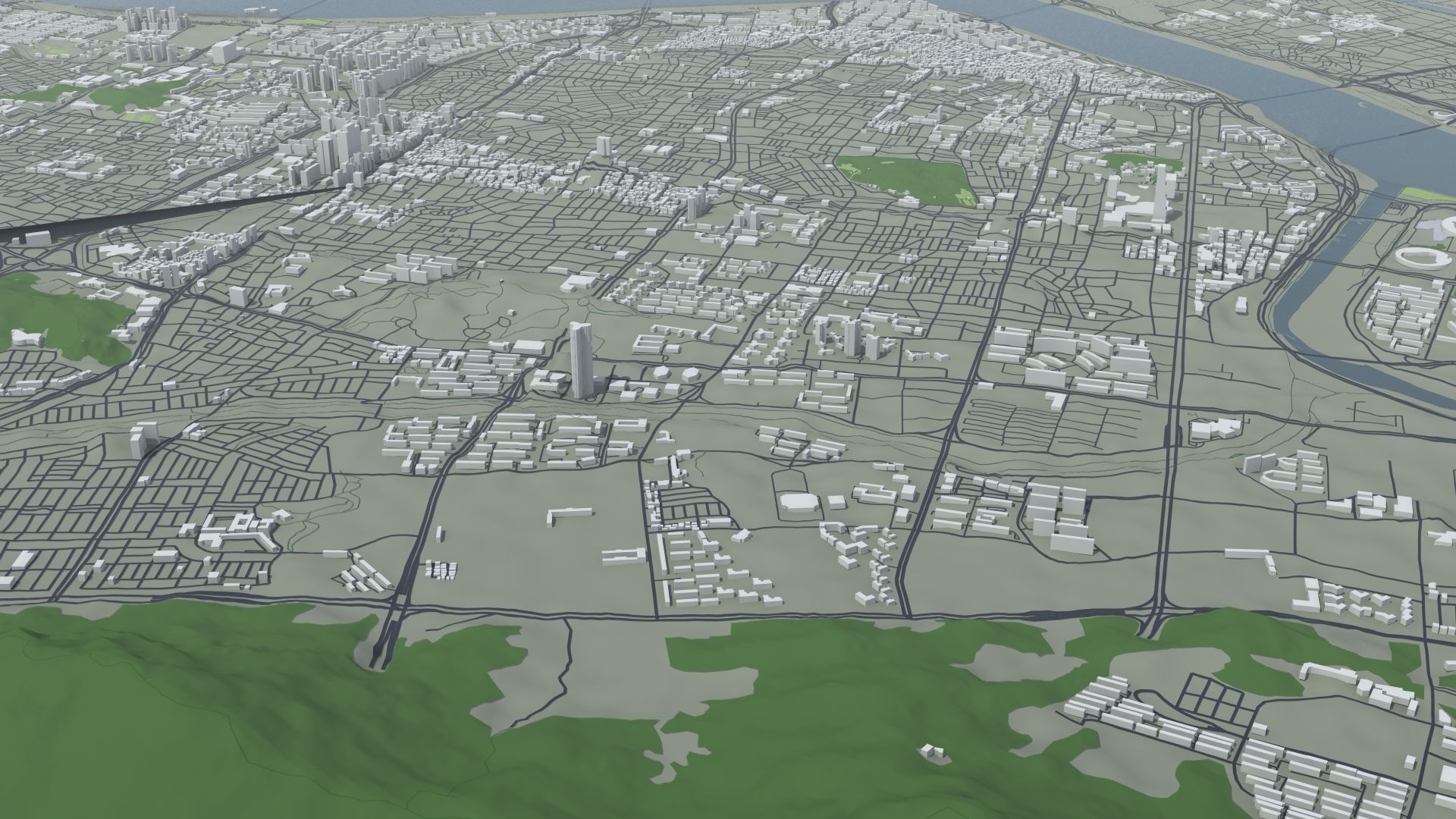 Seoul South Korea 3D model | CGTrader