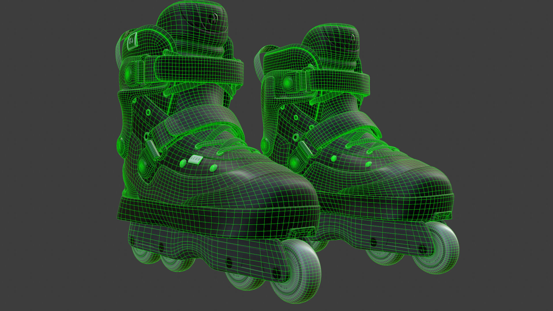 3D model Roller Skate VR / AR / low-poly | CGTrader