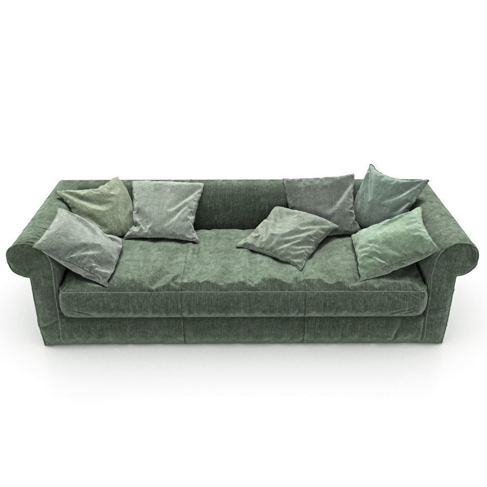 111-Sofa Baxter Alfred Soft 3 3D model | CGTrader