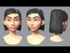 3D model Cartoon woman base mesh VR / AR / low-poly | CGTrader