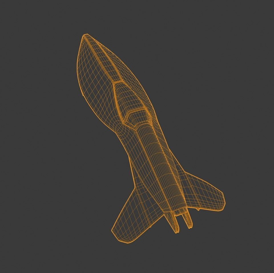 Spaceship racer WipeOut Pir-Hana style 3D model | CGTrader