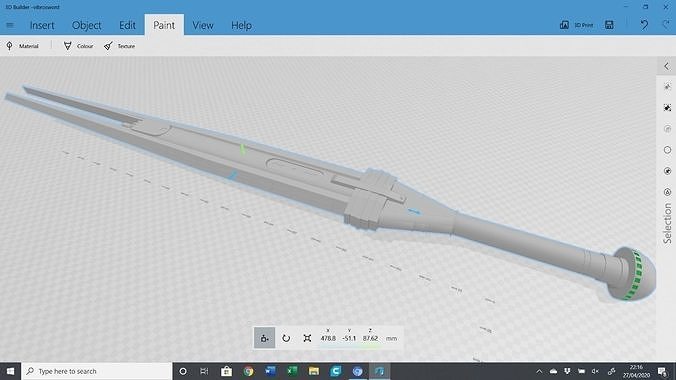 Vibrosword Solo starwars 3D model 3D printable | CGTrader