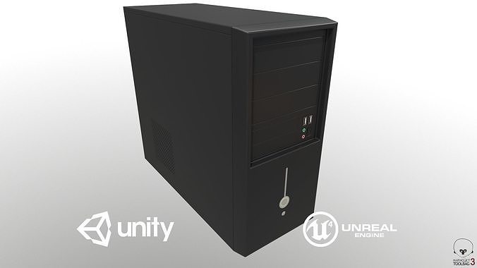 3D model Game Ready Computer Tower VR / AR / low-poly | CGTrader