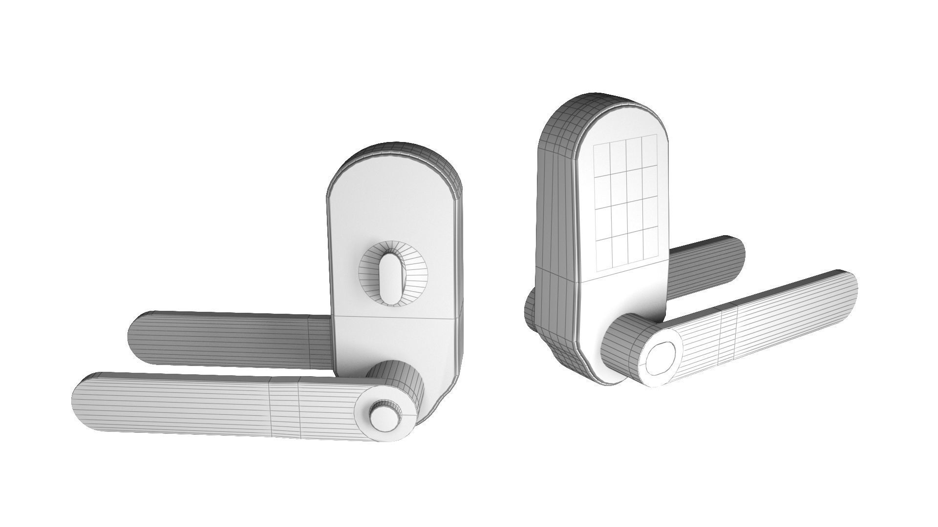 Smart Door Lock 2 3D model | CGTrader