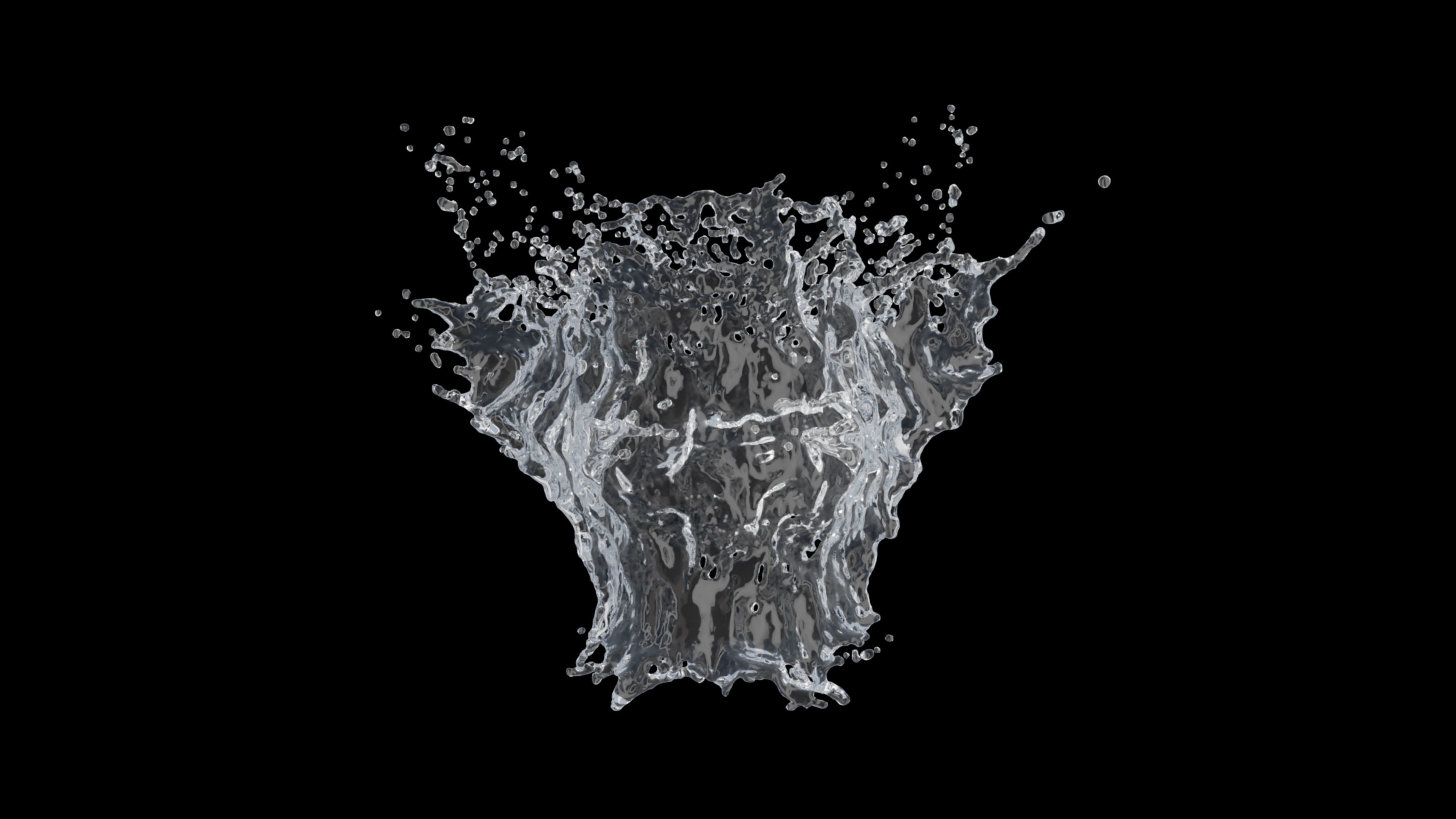 Water Splash 3D Model 3D model | CGTrader