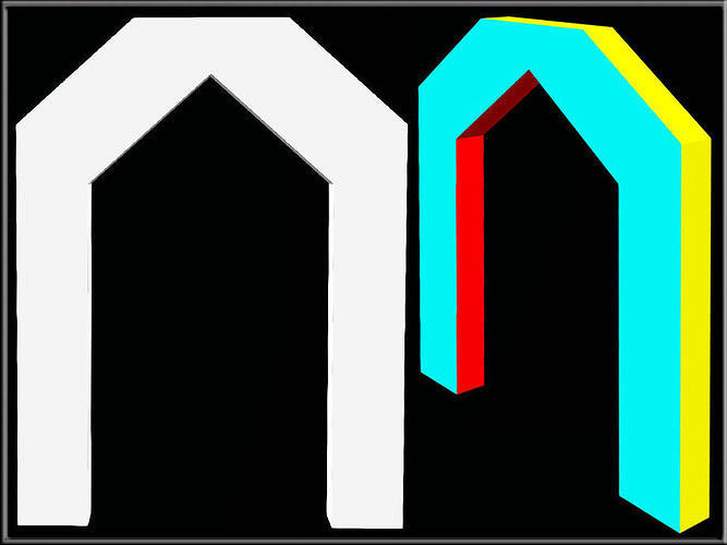 3D model Triangular shaped Arch VR / AR / low-poly | CGTrader