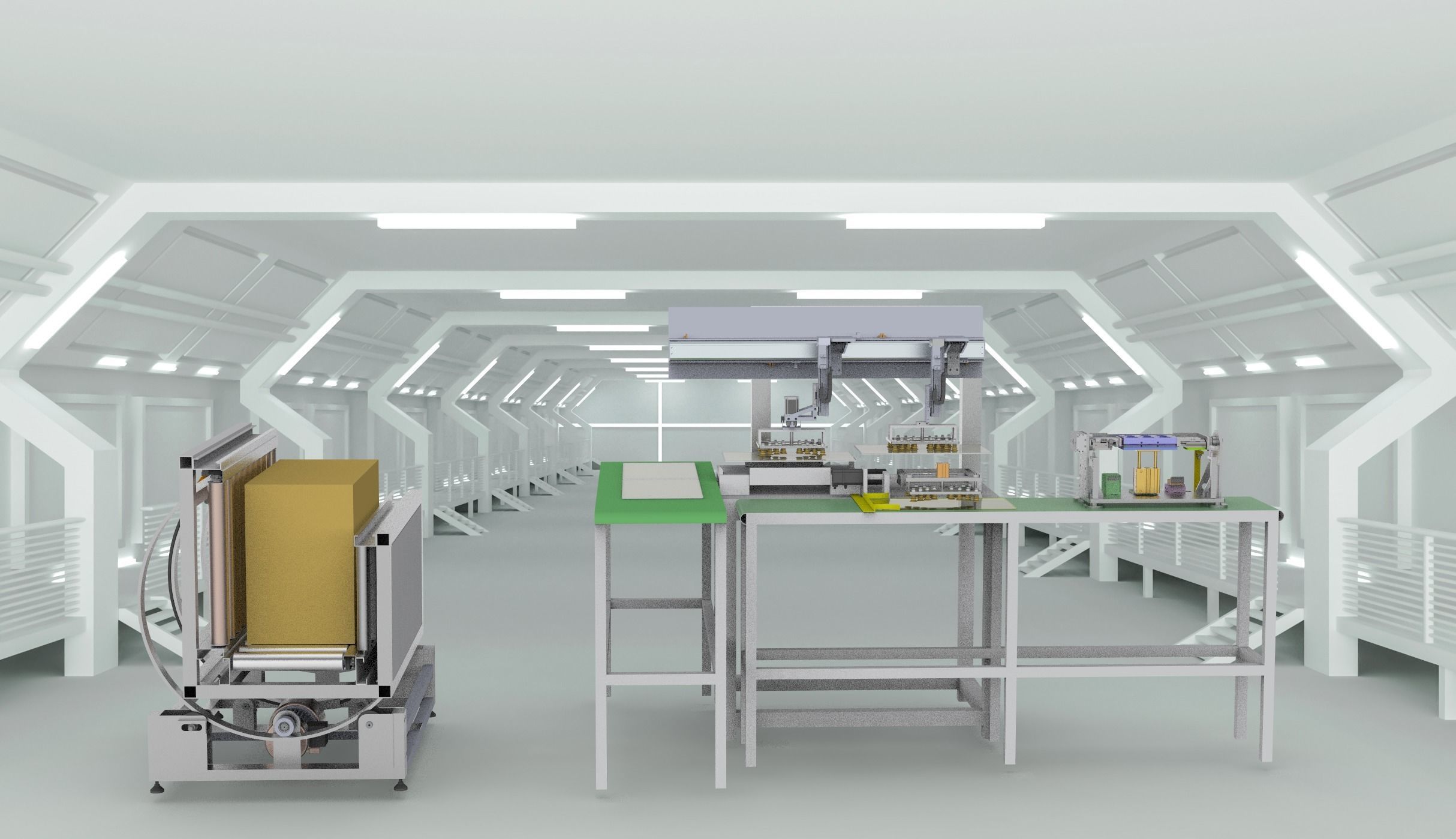 Turnover mechanism Assembly 3D model | CGTrader