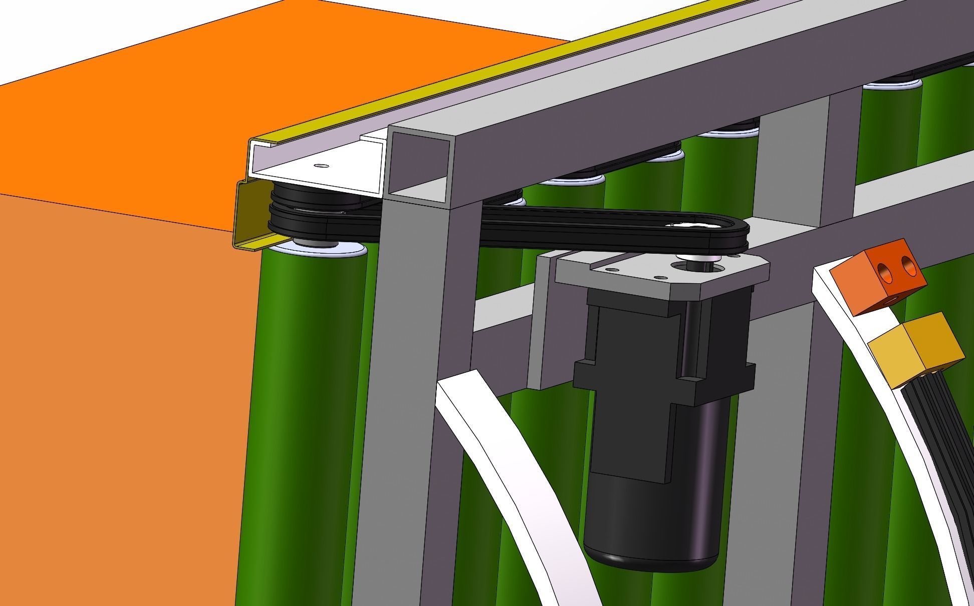Turnover mechanism Assembly 3D model | CGTrader