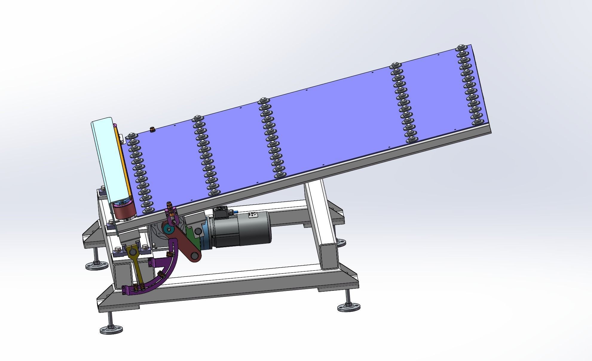 Turnover mechanism Assembly 3D model | CGTrader