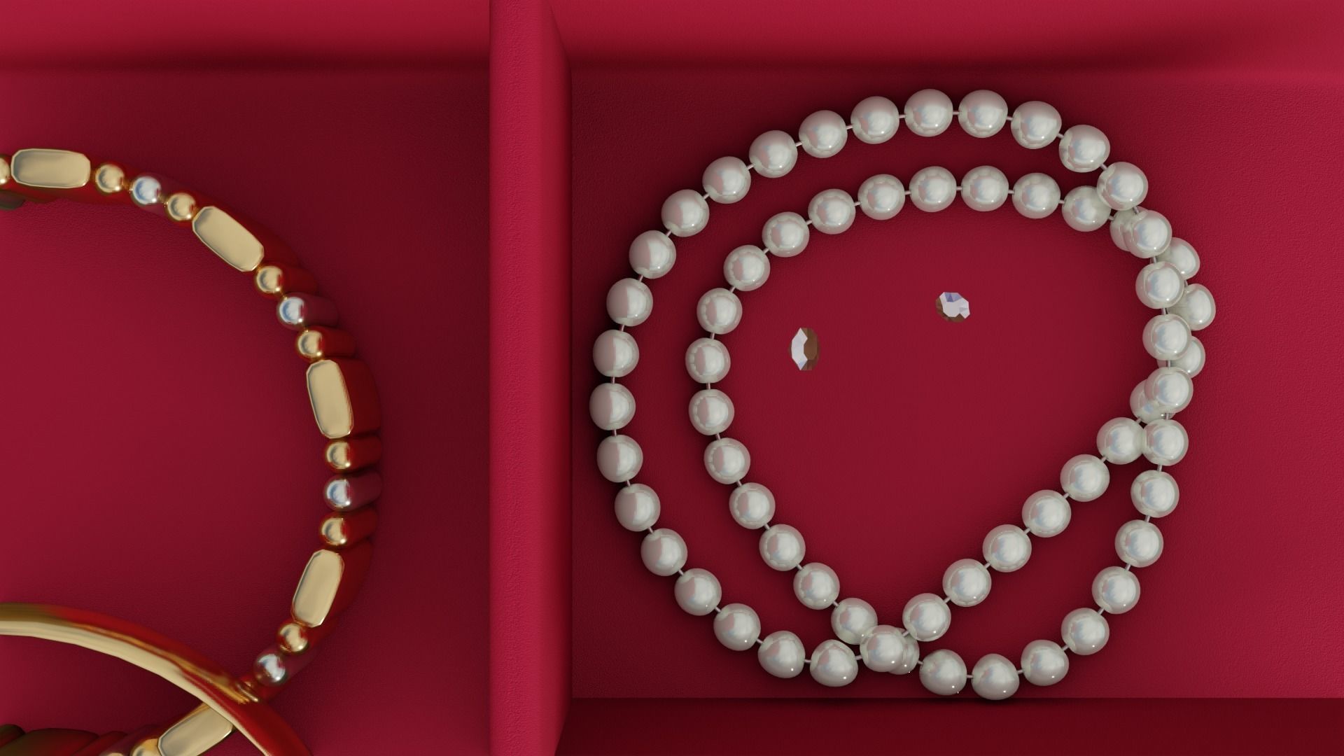 Jewellry Box 3D model animated rigged | CGTrader