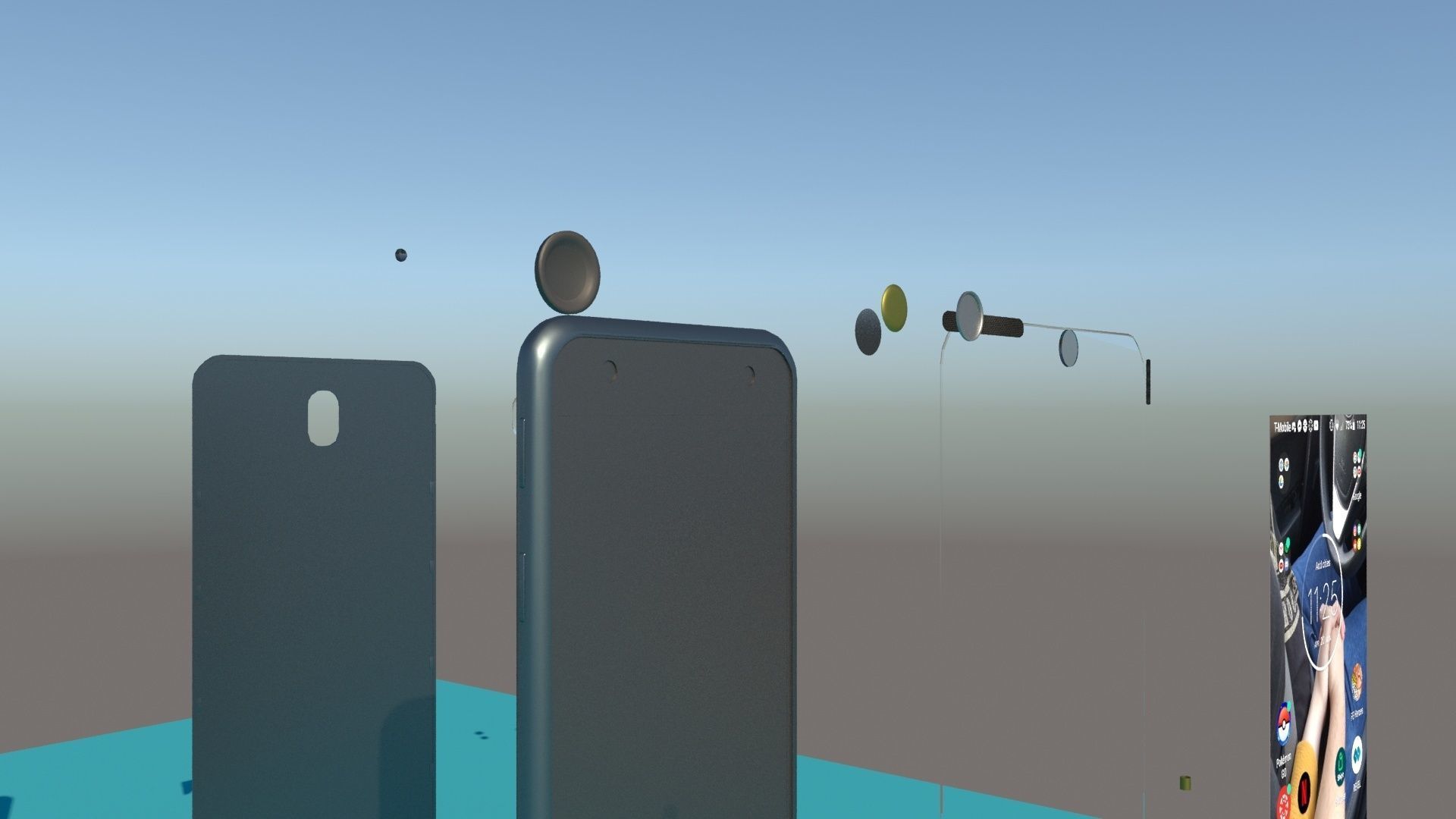 3D Phone Model free 3D model animated | CGTrader