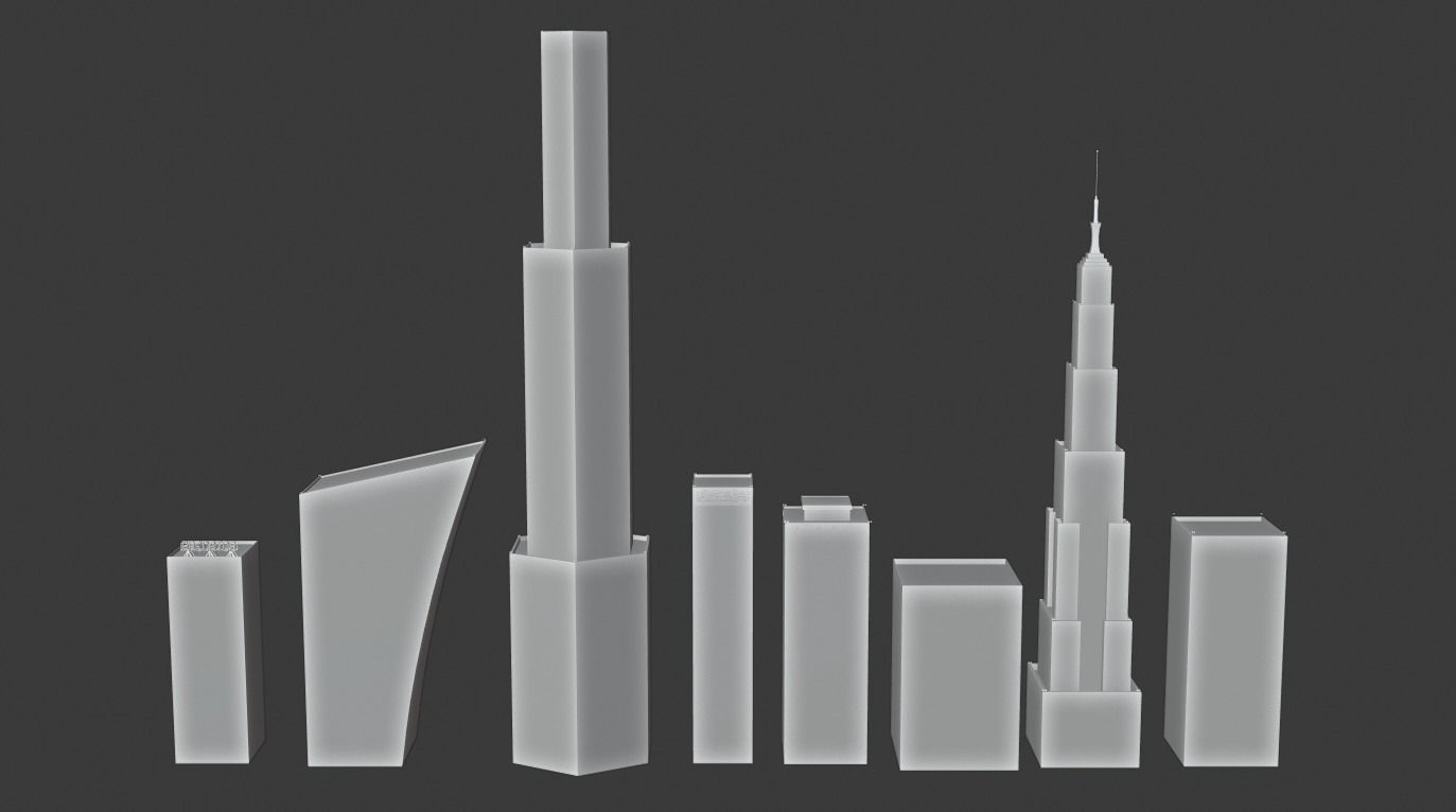 Buildings low poly free VR / AR / low-poly 3D model | CGTrader