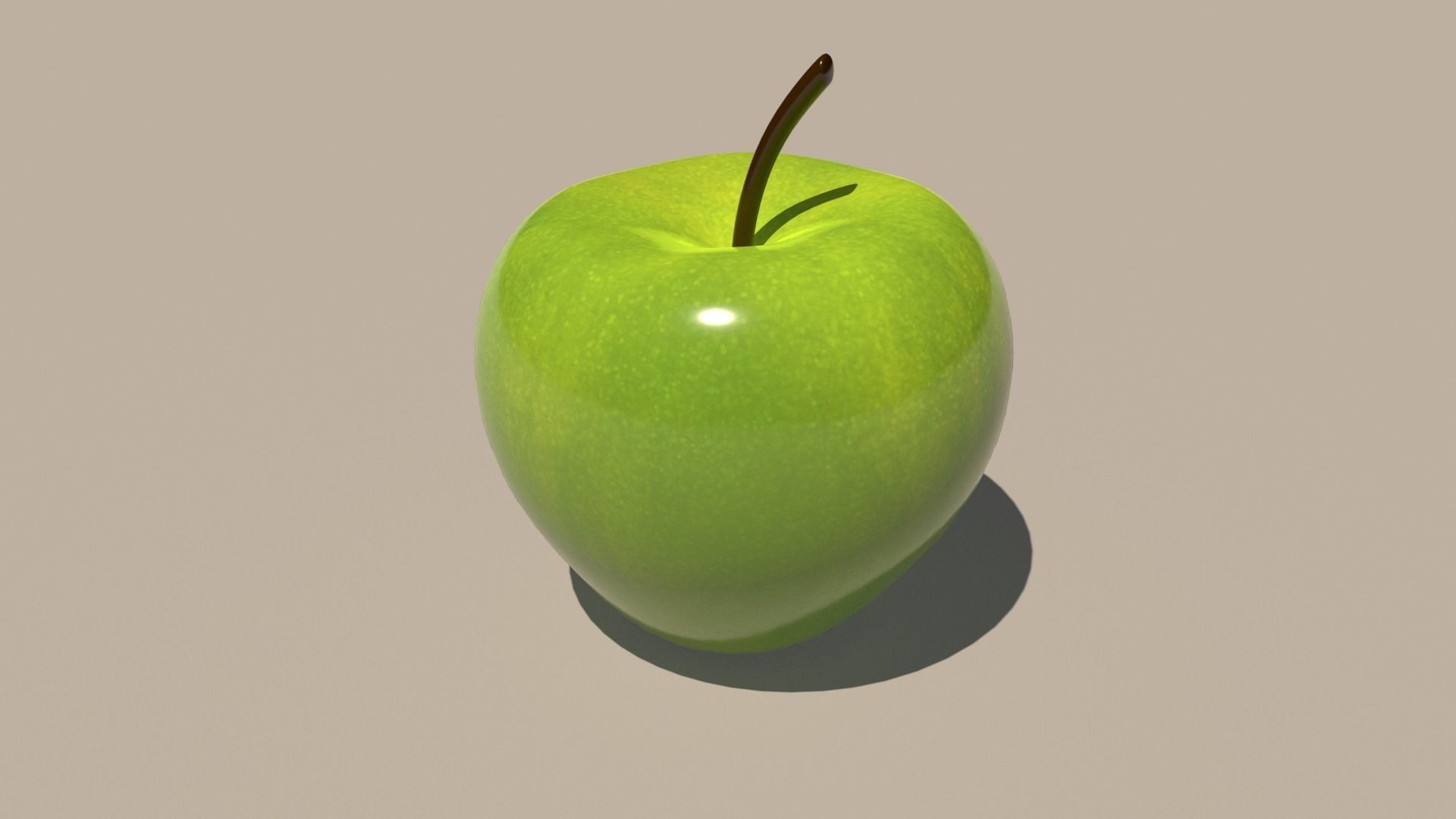 3D model Apple Low-poly 3D model VR / AR / low-poly | CGTrader