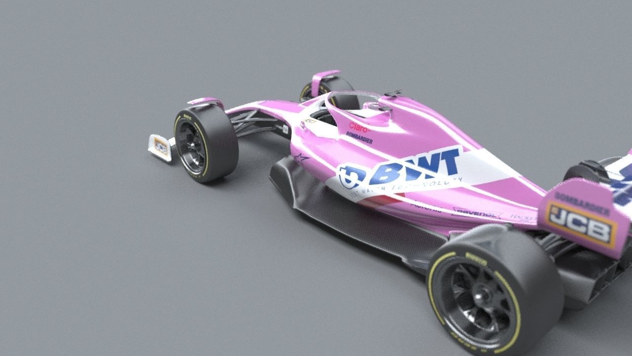 3D model BWT Racing Point Formula One Team concept 2021-2023 VR / AR ...