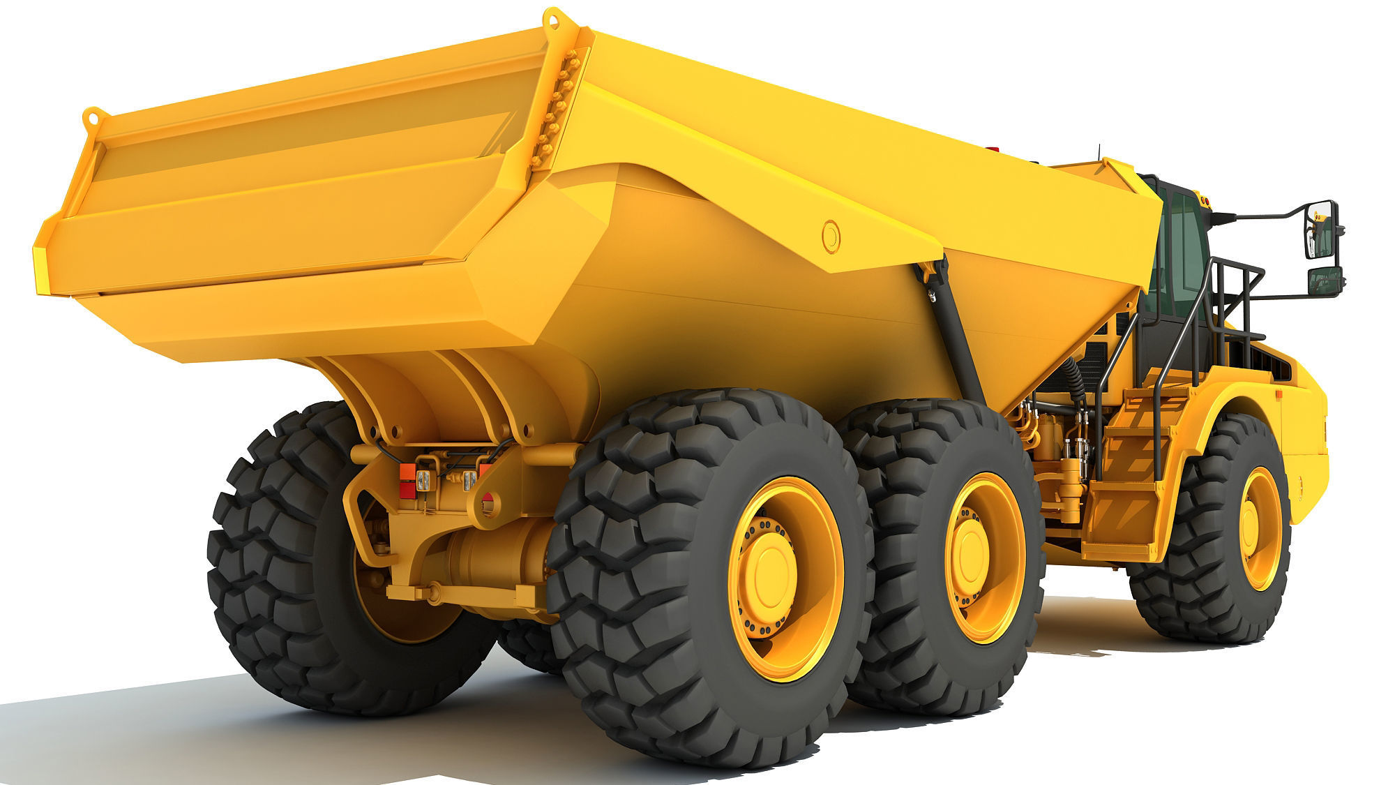 Articulated Truck 3D model | CGTrader