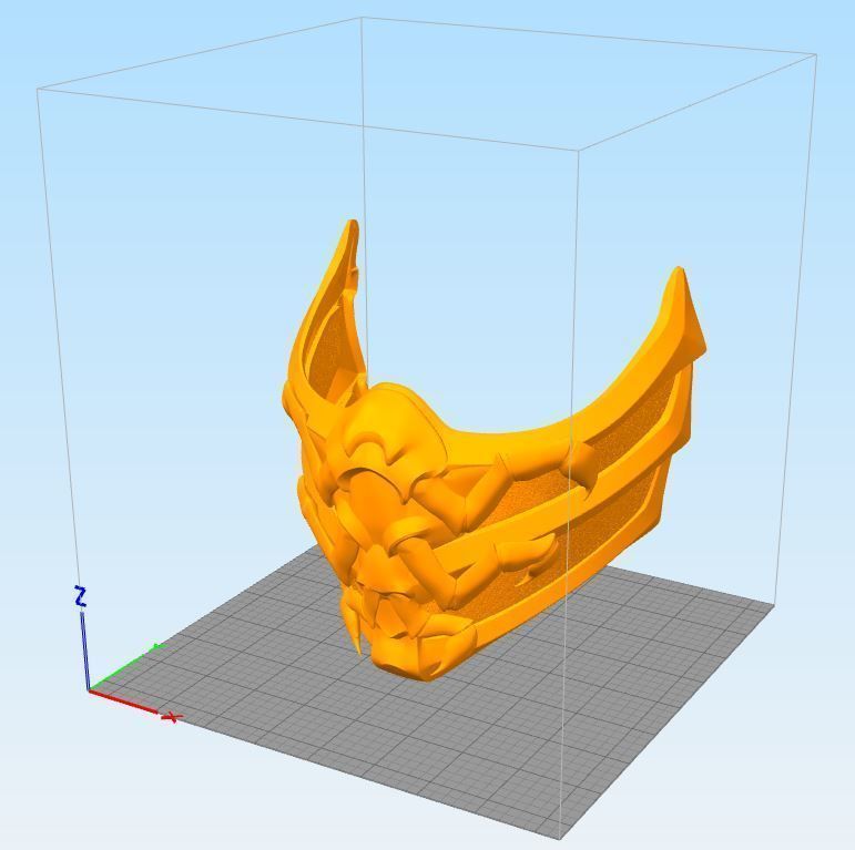 MK11 Scorpion Mask - Pack 01 - STL Files 3D model 3D printable | CGTrader