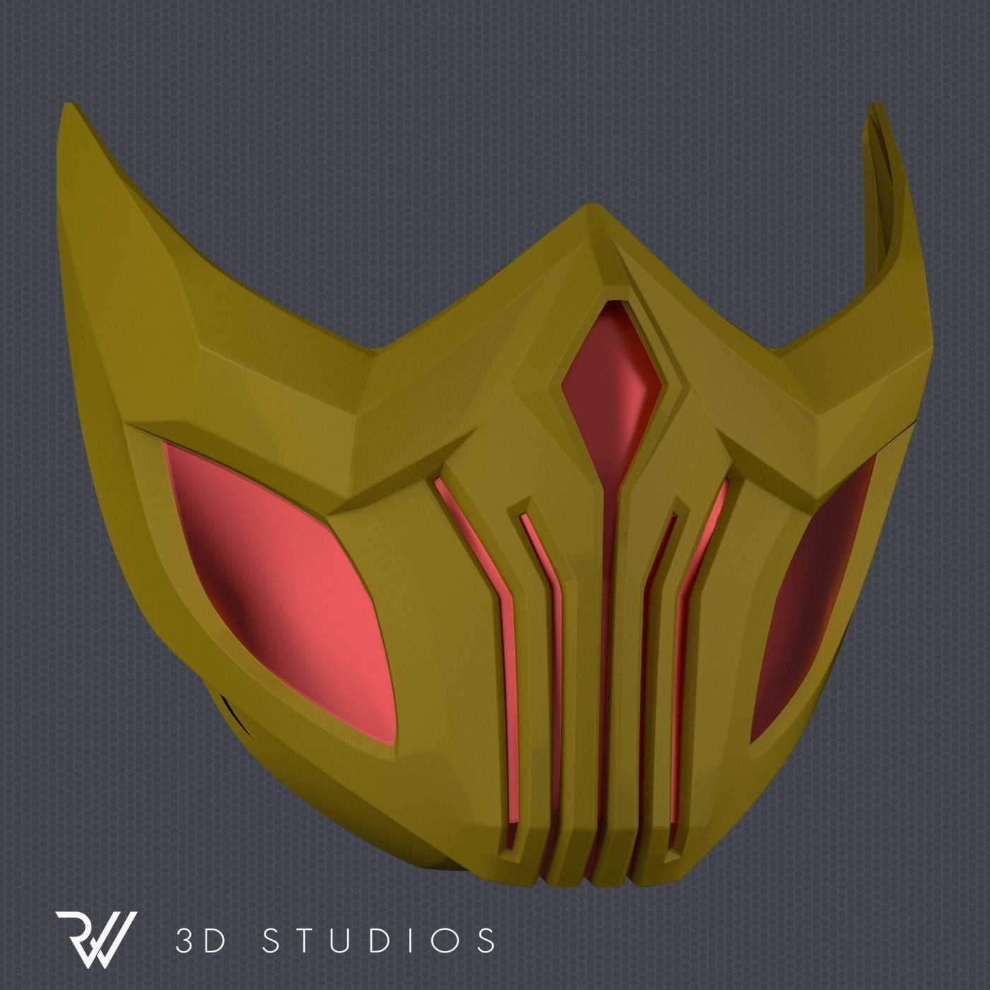 MK11 Scorpion Mask - Pack 01 - STL Files 3D model 3D printable | CGTrader