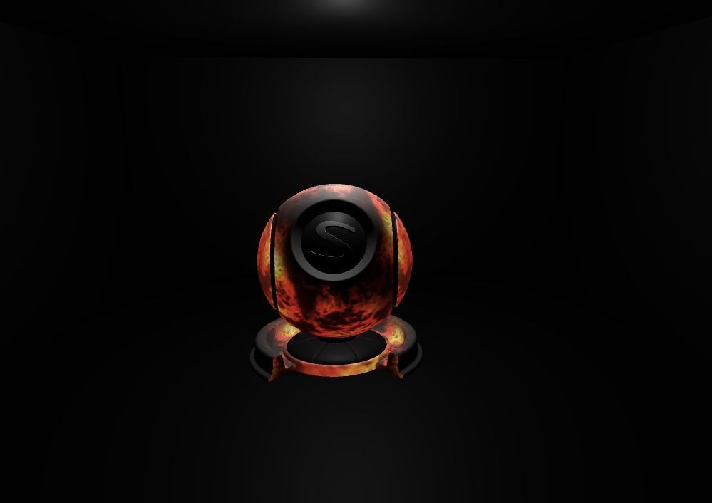 Fire Material Animated Texture animated | CGTrader